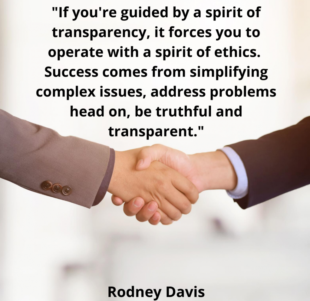 Incorporating Transparency into Your Business Model